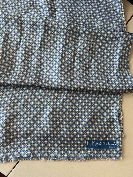 E. MARINELLA | Accessories | E Marinella Napoli Mens Double Sided Scarf ...